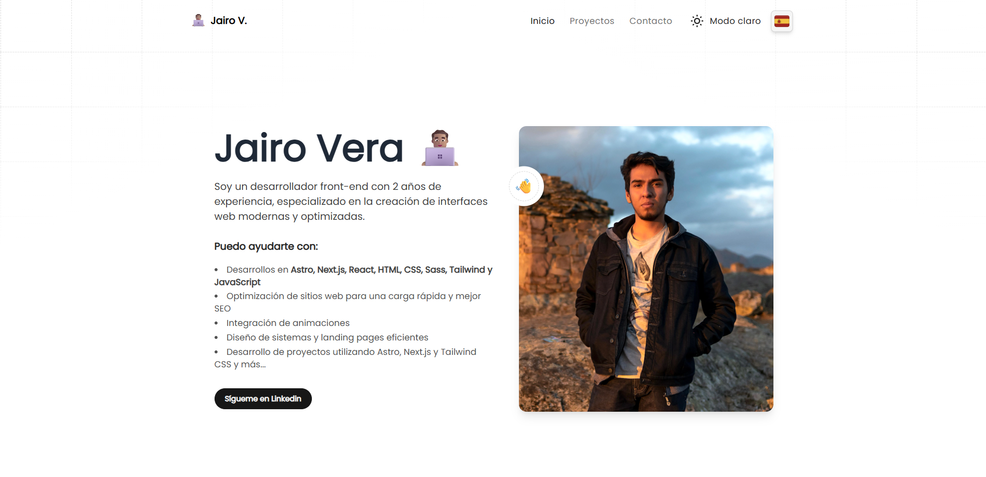 Jairo Vera - Desarrollador Web